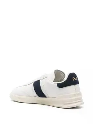 Polo Ralph Lauren Heritage Aera Leather Sneakers - White