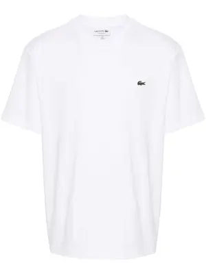 Lacoste Logo-patch T-shirt - White