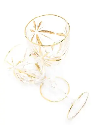LES-OTTOMANS X Browns Murano Wine Glasses