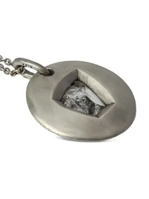 PARTS OF FOUR Disk Danburite Pendant Necklace