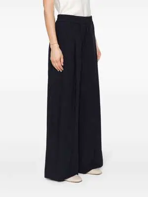 Brunello Cucinelli Poplin Wide Leg Trousers