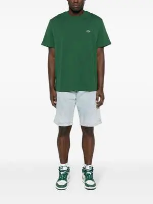 Lacoste Logo-patch Cotton T-shirt - Green