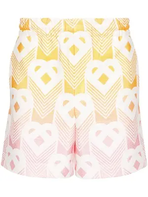 Casablanca Terrycloth-effect Knee-length Shorts