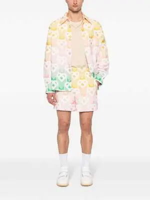 Casablanca Terrycloth-effect Knee-length Shorts