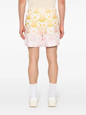 Casablanca Terrycloth-effect Knee-length Shorts