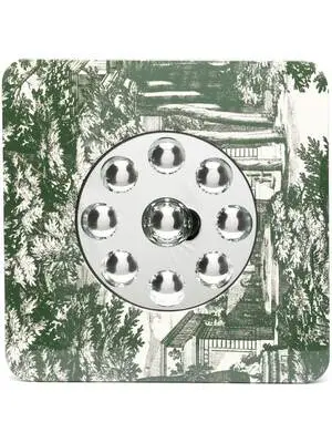 FORNASETTI Giardino Settecentesco-frame Wall Mirror - Green
