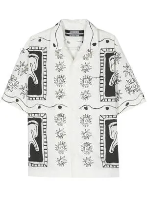 Jacquemus La Chemise Jean Cotton Shirt