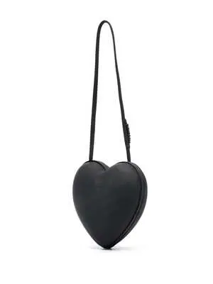 Moschino Heartbeat Shoulder Bag - Black