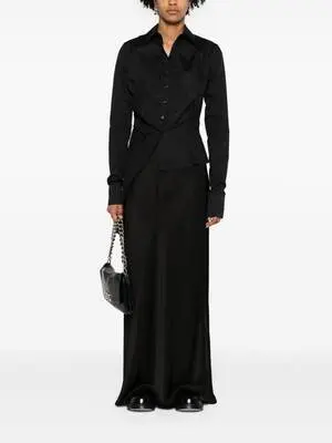 MARC LE BIHAN Asymmetric Poplin Shirt