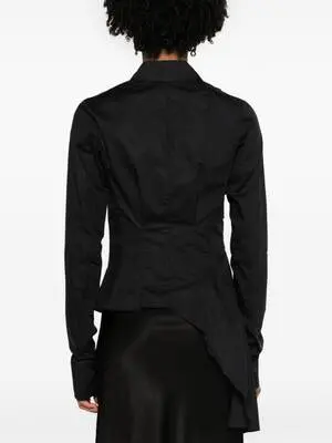 MARC LE BIHAN Asymmetric Poplin Shirt