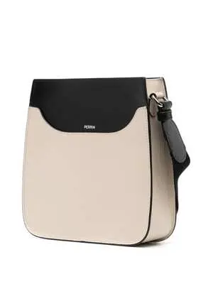 Perrin Cabbie Leather Crossbody Bag - Neutrals