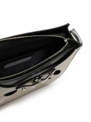 Perrin Cabbie Leather Crossbody Bag - Neutrals