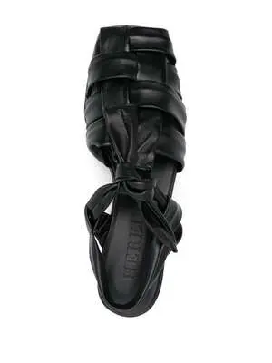 Hereu 50mm Leather Sandals - Black