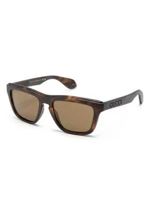 Gucci Rectangle-frame Sunglasses