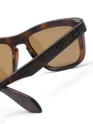 Gucci Rectangle-frame Sunglasses