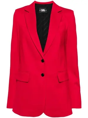 Karl Lagerfeld Tailored Single-breasted Blazer
