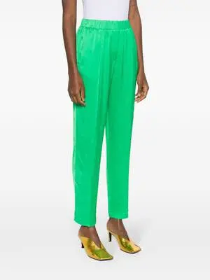 FORTE_FORTE Straight-leg Jacquard Trousers