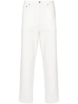 A.p.c. Martin High-rise Straight-leg Jeans - White