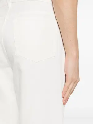 A.p.c. Martin High-rise Straight-leg Jeans - White