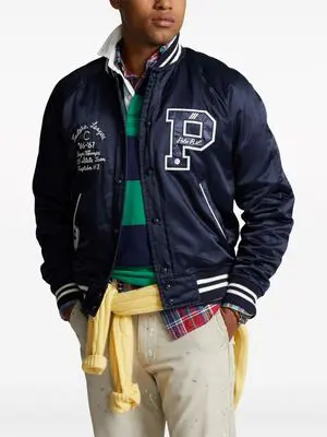 Ralph Lauren Satin Bomber Jacket