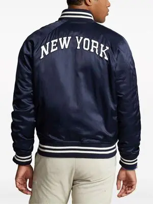 Ralph Lauren Satin Bomber Jacket