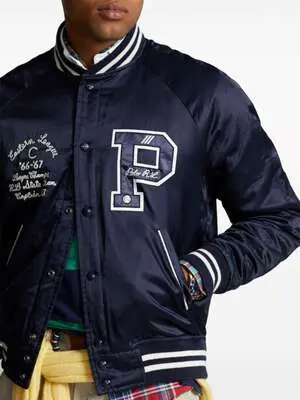 Ralph Lauren Satin Bomber Jacket