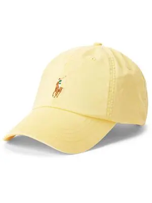 Polo Ralph Lauren Pony-embroidered Ball Cap - Yellow