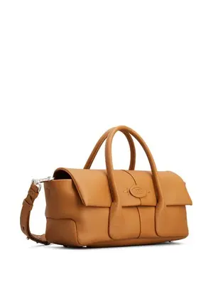 TOD'S Small Leather Crossbody Bag - Brown
