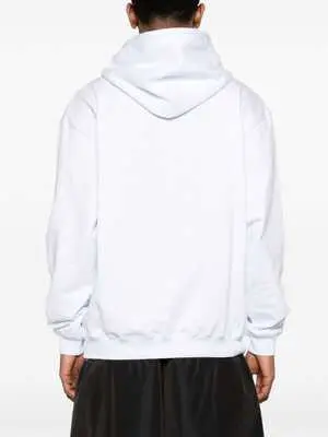 MSGM Graphic-print Cotton Sweatshirt