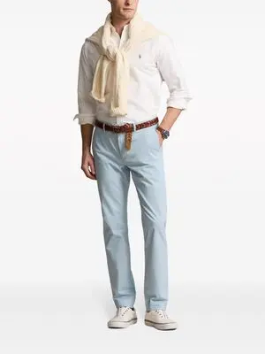 Polo Ralph Lauren Stretch Flat-front Chinos - Blue