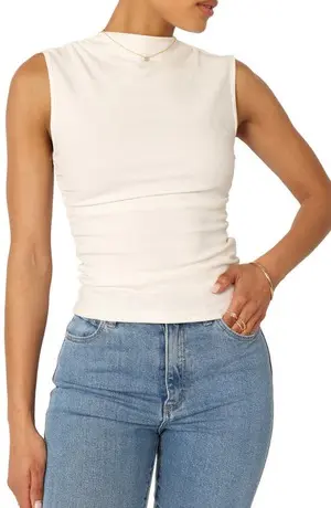 PETAL & PUP Nissa Sleeveless Top - Off White