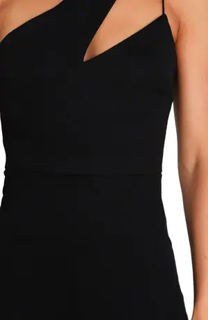 PETAL & PUP Angelus Asymmetric One-shoulder Jumpsuit