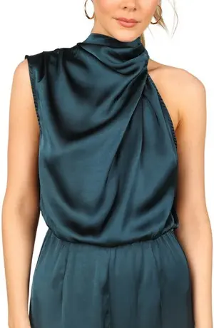 PETAL & PUP Savannah One-shoulder Jumpsuit