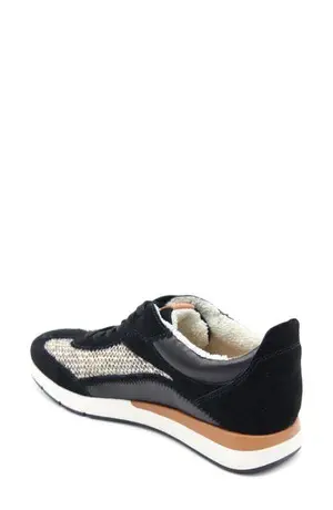 Gentle Souls Juno Sneakers - Black Leather