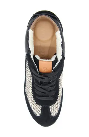 Gentle Souls Juno Sneakers - Black Leather