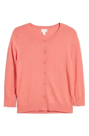 Caslon Crewneck Cardigan
