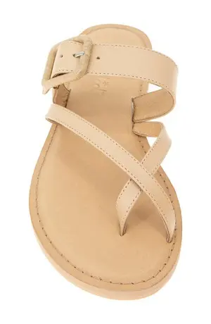 Splendid Sutton Toe Loop Sandal - Light Almond