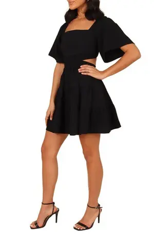 PETAL & PUP Jordyn Cutout Mini Dress
