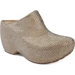 ZIGI Ziska Embellished Clog - Natural Suede