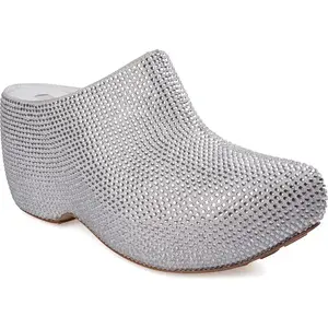 ZIGI Ziska Embellished Clog - Silver