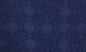 PETAL & PUP Lauren Lace Overlay Dress - Navy