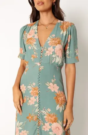 PETAL & PUP Frampton Floral Maxi Dress