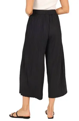 PETAL & PUP Cher Pleated Wide Leg Pants