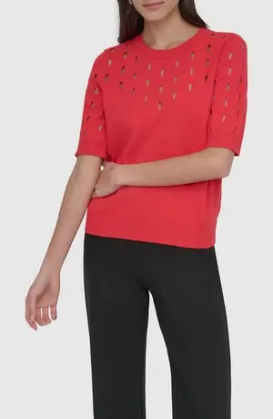 Dkny Short Sleeve Sweaters For Women