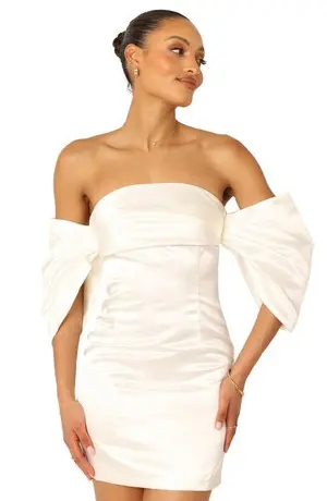 PETAL & PUP Nisha Strapless Mini Dress