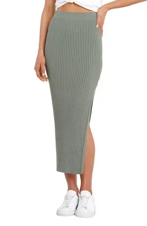 PETAL & PUP Bowen Rib Sweater Skirt