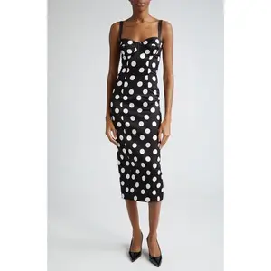Dolce & Gabbana Polka Dots Cocktail Dresses