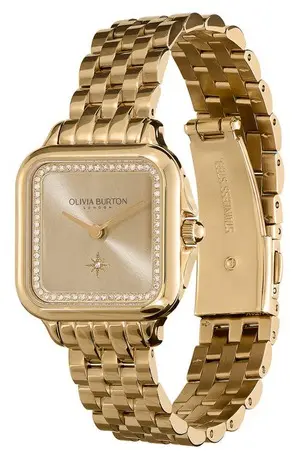 OLIVIA BURTON Grosvenor Bracelet Watch - Gold