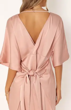 PETAL & PUP Eliza Dolman Sleeve Maxi Dress