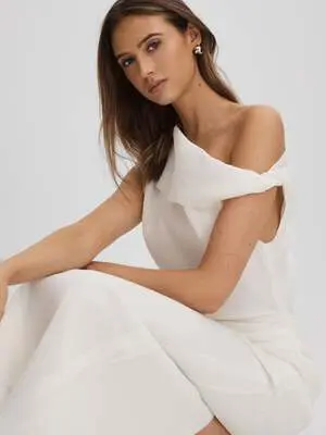 Anna Quan Eleni Textured Maxi Dress